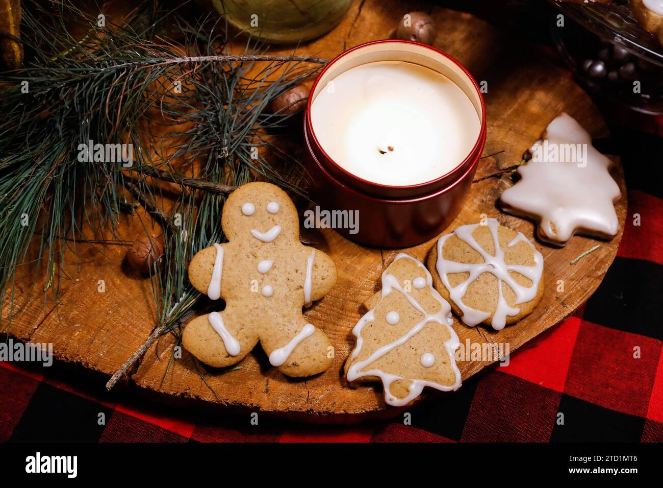 December 14, 2023, Tlaxcala, Mexico: Gingerbread cookies baked and ...