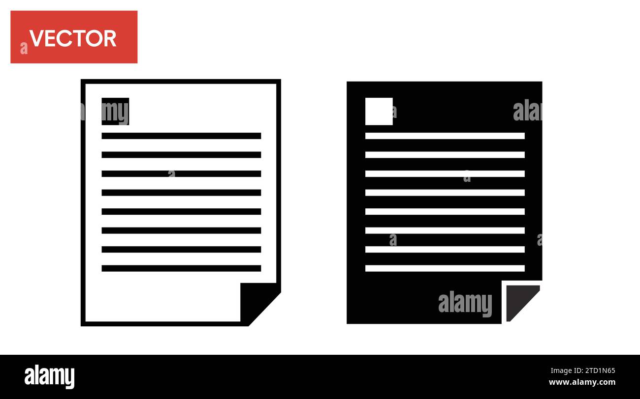 Office document icon, vector best flat icon, EPS. Vector isolated ...