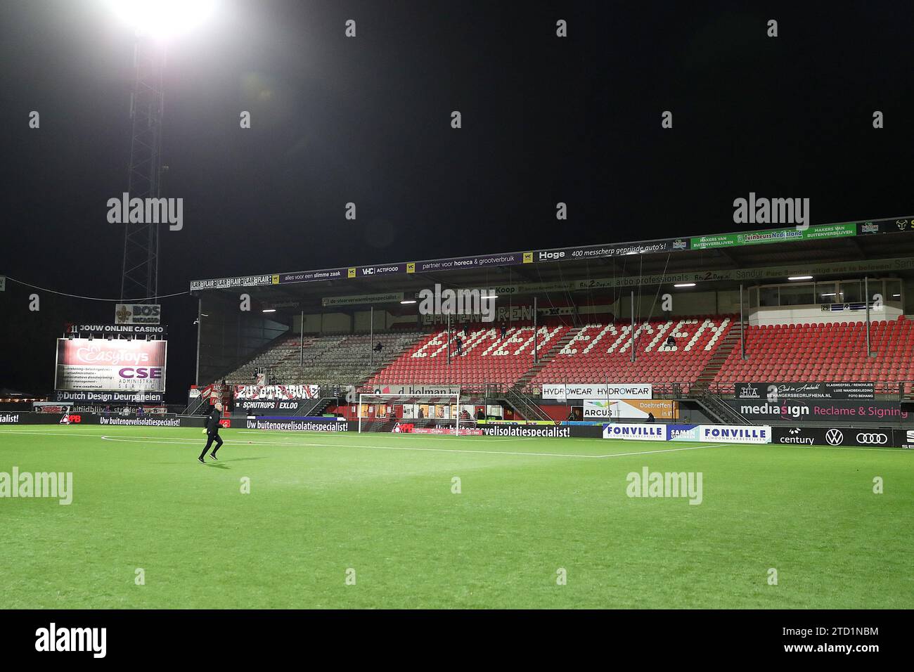 EMMEN, Netherlands, 15-12-2023, football, Dutch Keuken Kampioen Divisie,Emmen - Roda JC, Stadion ...