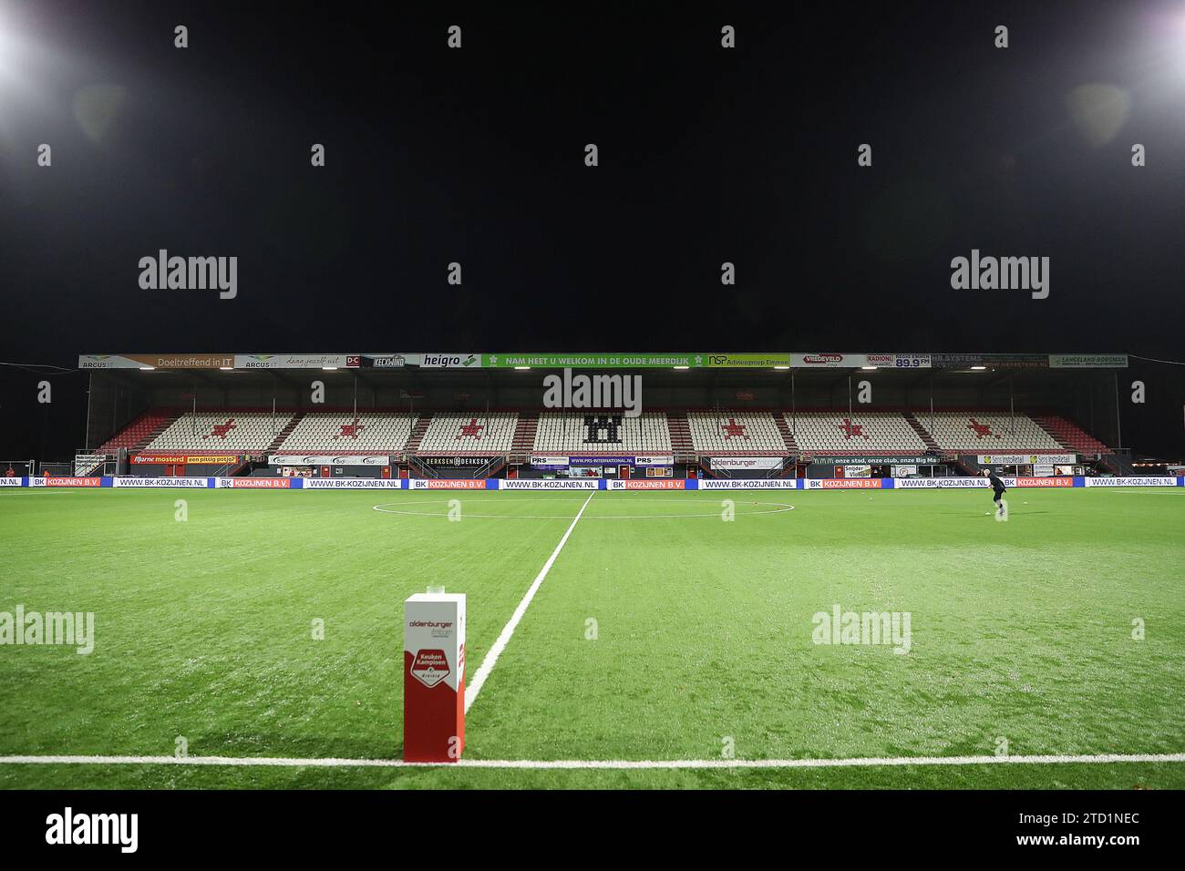 EMMEN, Netherlands, 15-12-2023, football, Dutch Keuken Kampioen Divisie,Emmen - Roda JC, Stadion ...