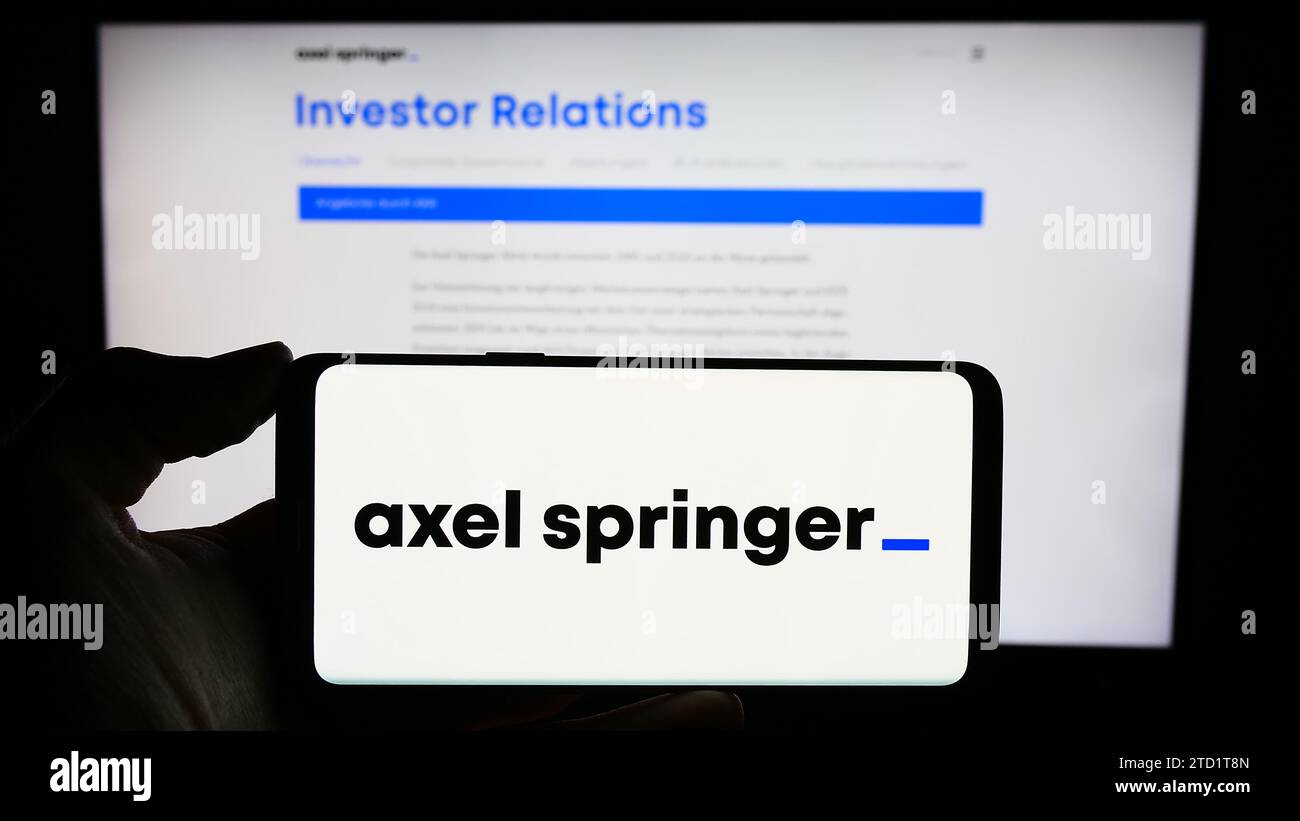 Axel springer logo hi-res stock photography and images - Alamy
