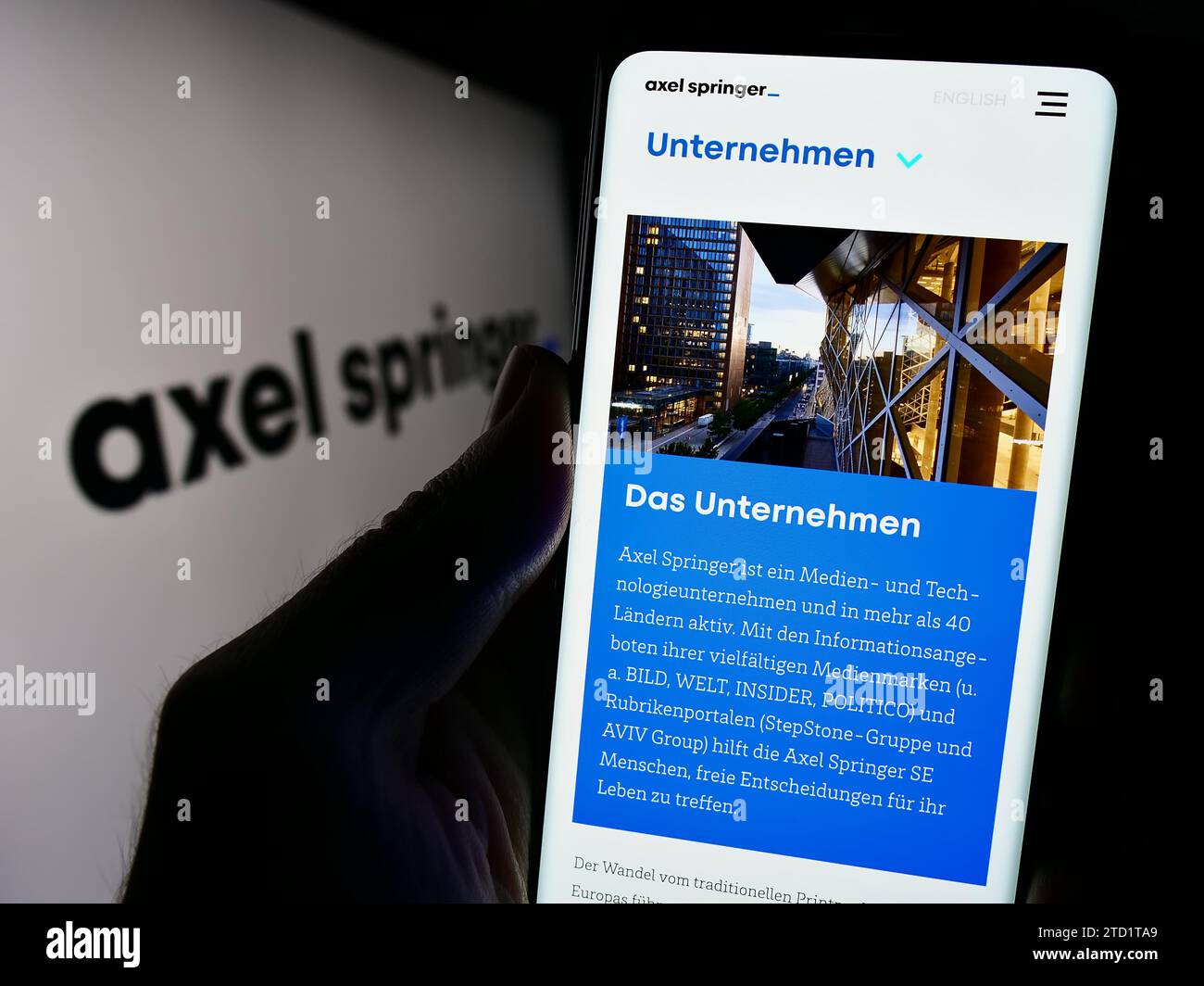 Axel springer logo hi-res stock photography and images - Alamy