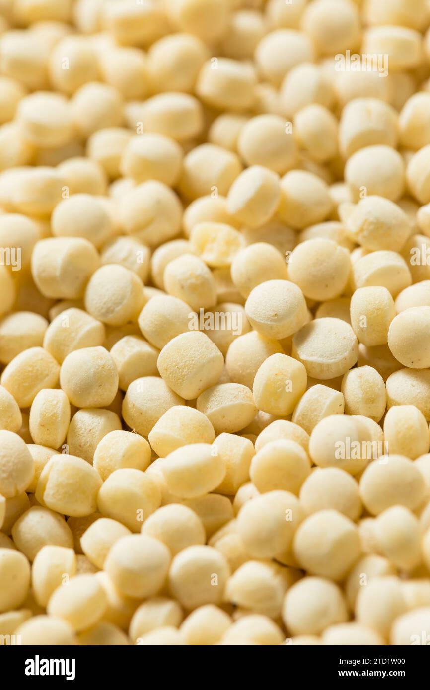 Organic Dry Large Couscous in a Bowl Stock Photo - Alamy
