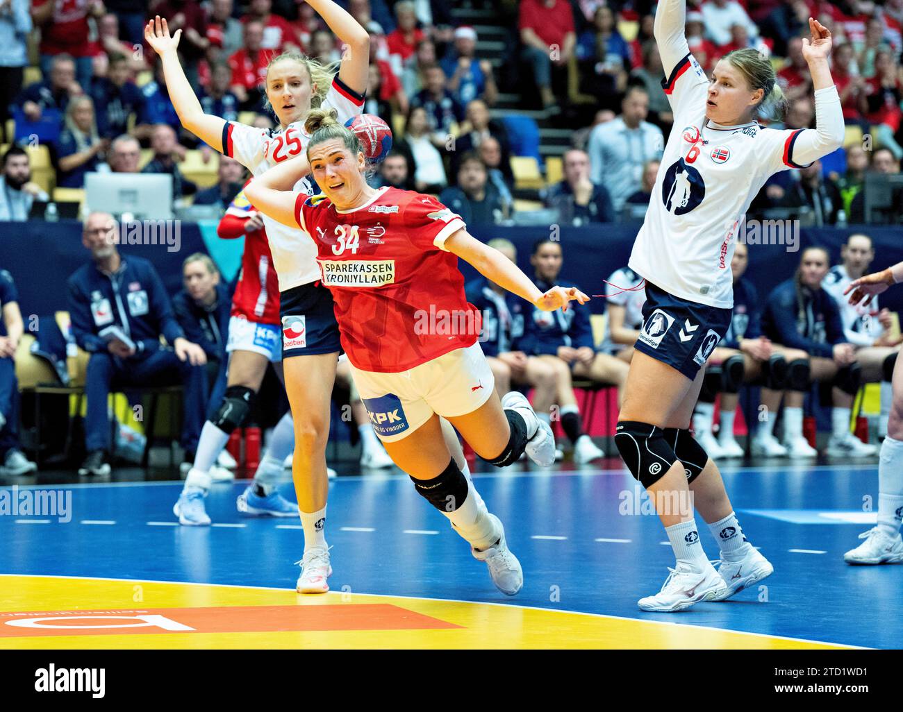Rikke Iversen from Denmark during the IHF World Womens Handball ...