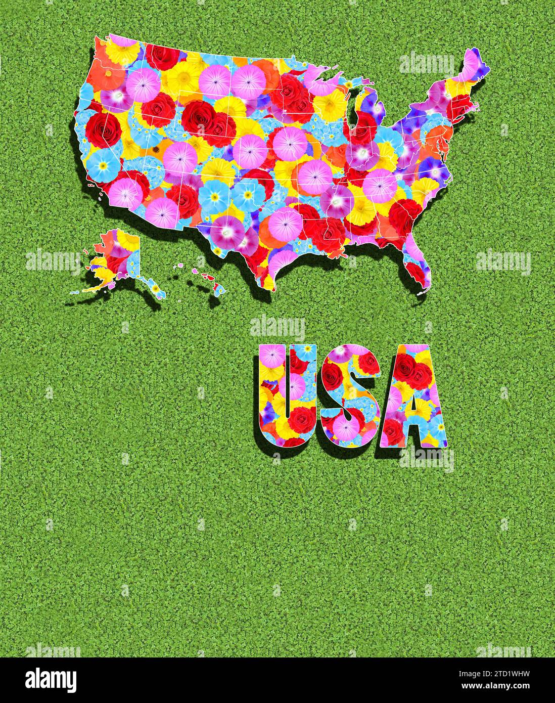 Map of petal hi-res stock photography and images - Alamy