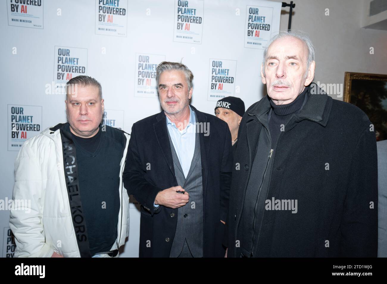 Noel Ashman, Chris Noth and guest attends the Mark Minevich "Our Planet ...