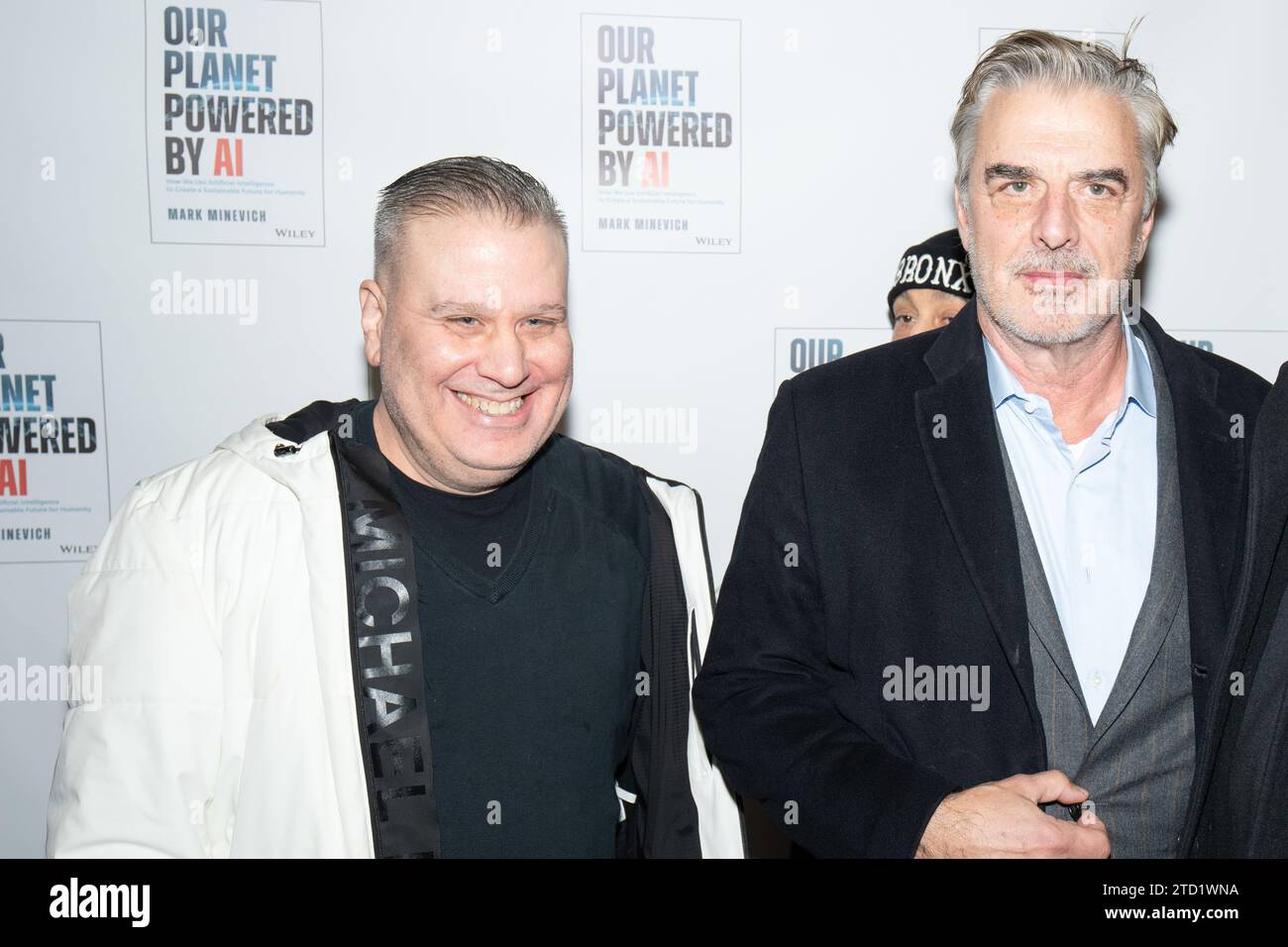 Noel Ashman and Chris Noth attends the Mark Minevich "Our Planet ...