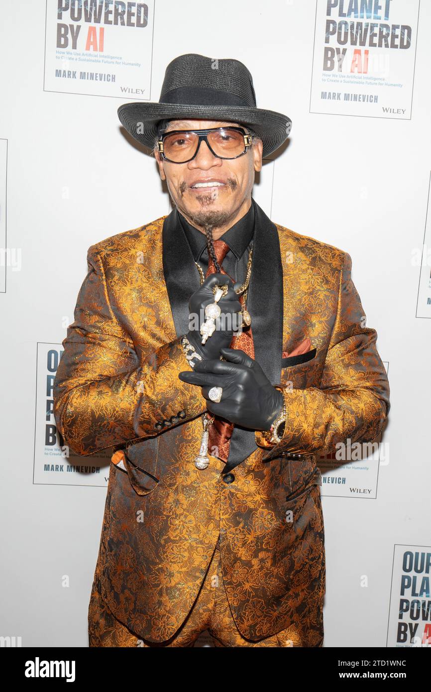 Melle Mel attends the Mark Minevich "Our Planet Powered by AI" book ...