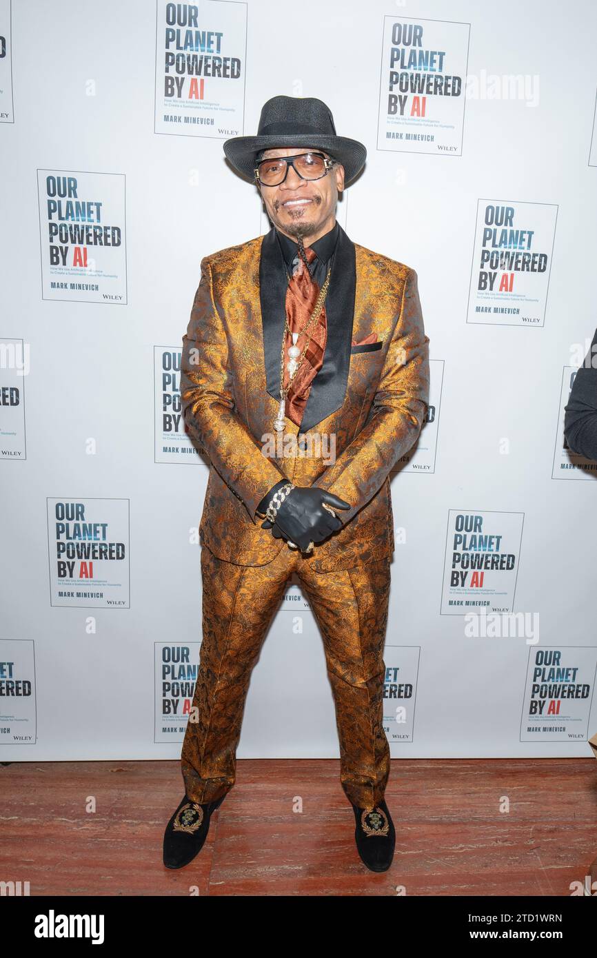 Melle Mel attends the Mark Minevich "Our Planet Powered by AI" book ...