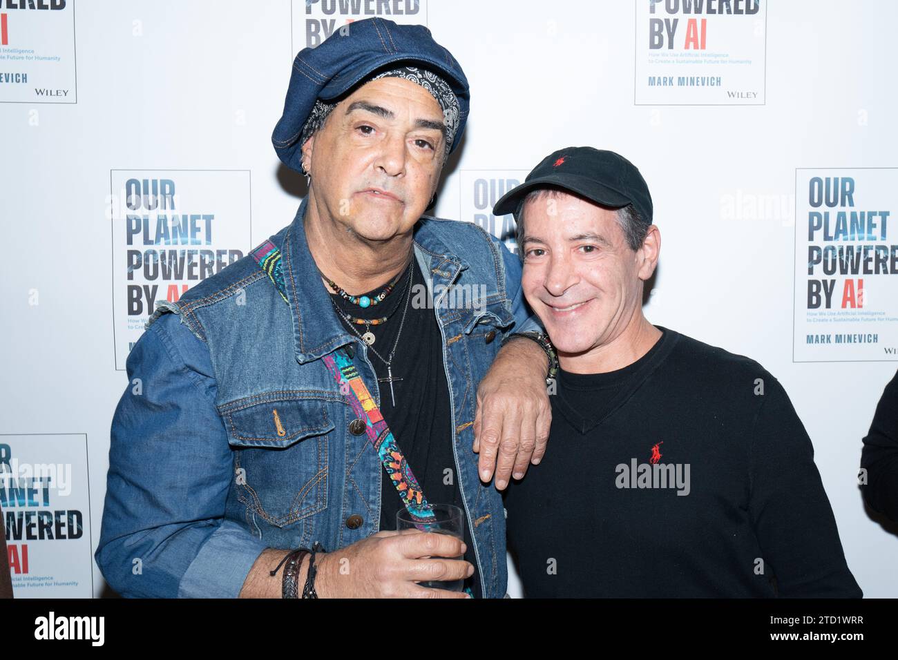 attends the Mark Minevich "Our Planet Powered by AI" book launch at a private townhouse in New ...