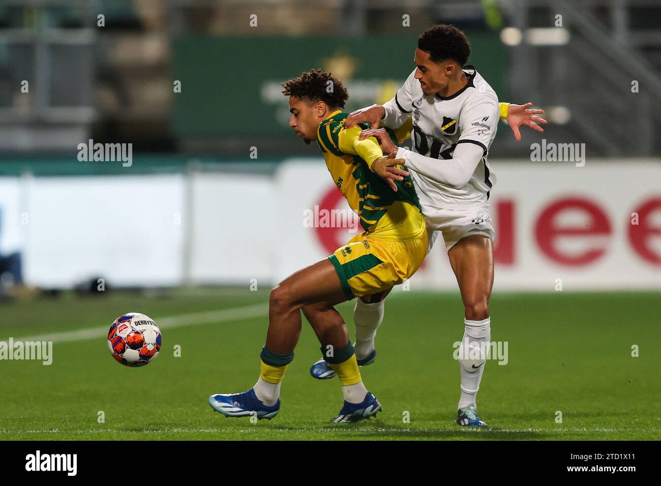 DEN HAAG, NETHERLANDS - DECEMBER 15: Tyrese Asante of ADO Den Haag ...