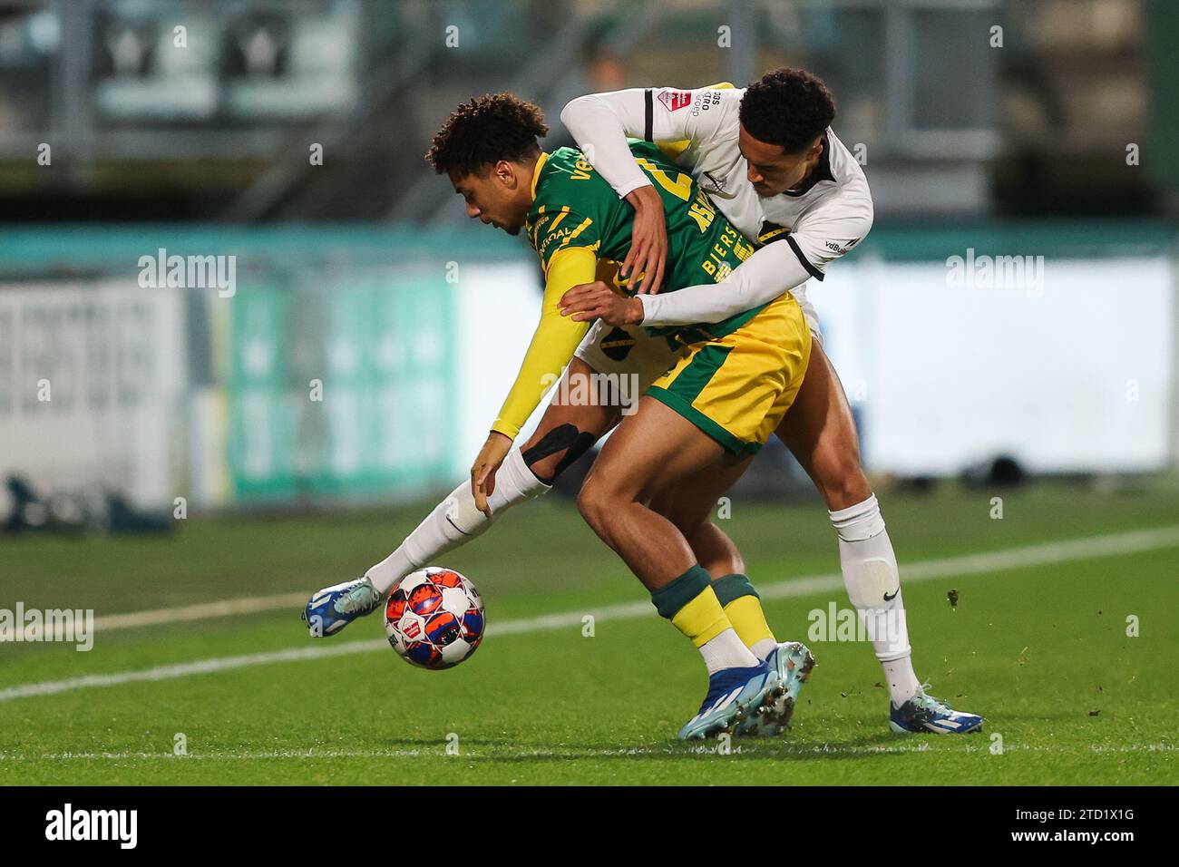 DEN HAAG, NETHERLANDS - DECEMBER 15: Tyrese Asante of ADO Den Haag ...