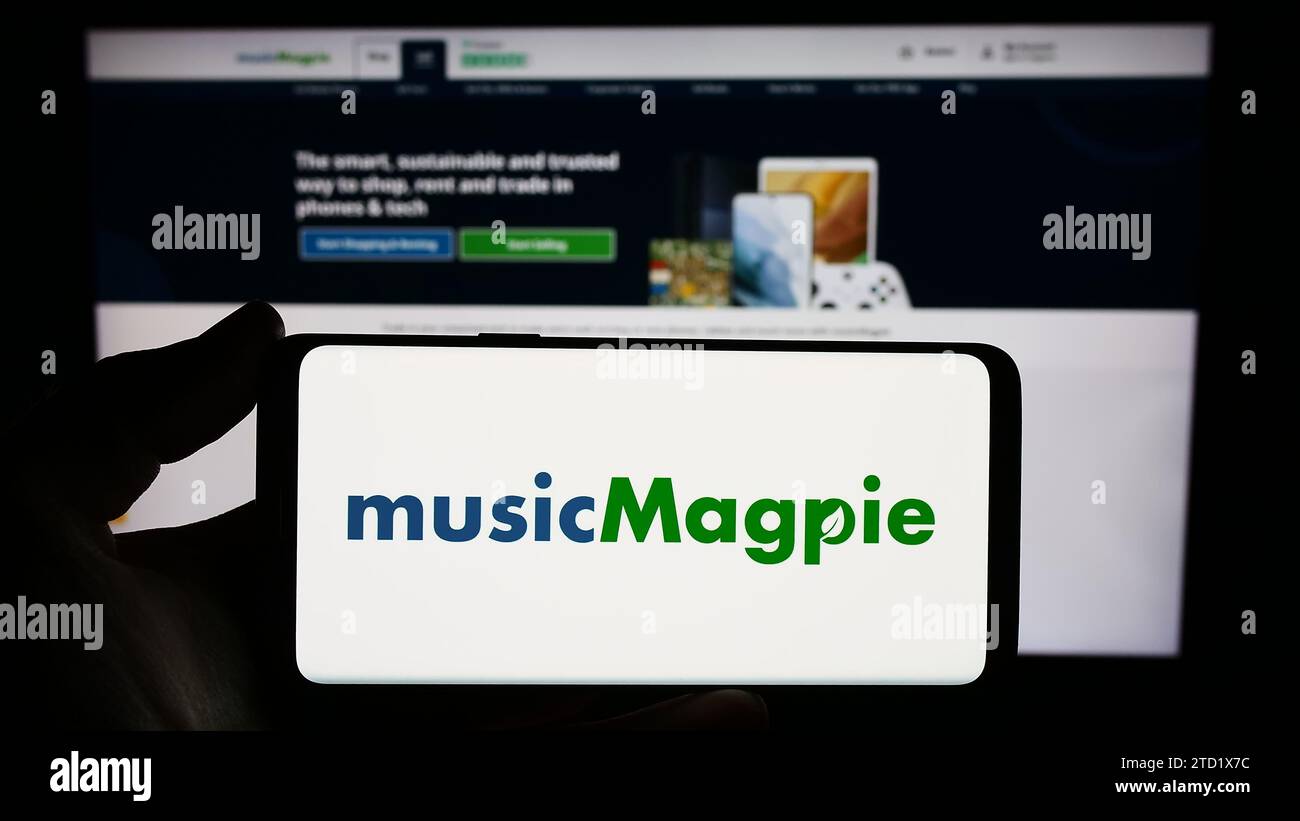 Musicmagpie logo hi-res stock photography and images - Alamy