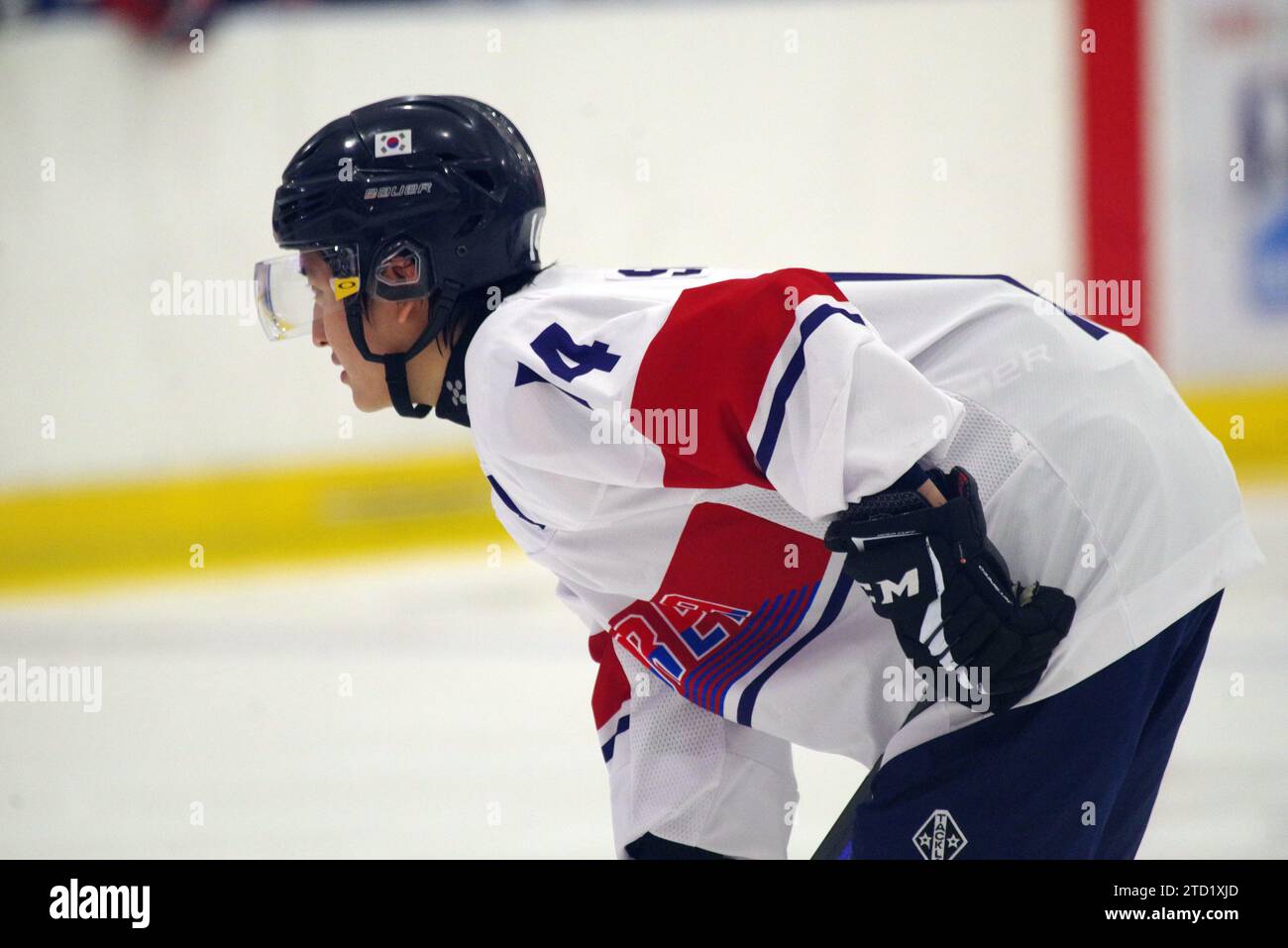 Dumfries, 15 December 2023. Namgung Soo playing for Korea against China ...