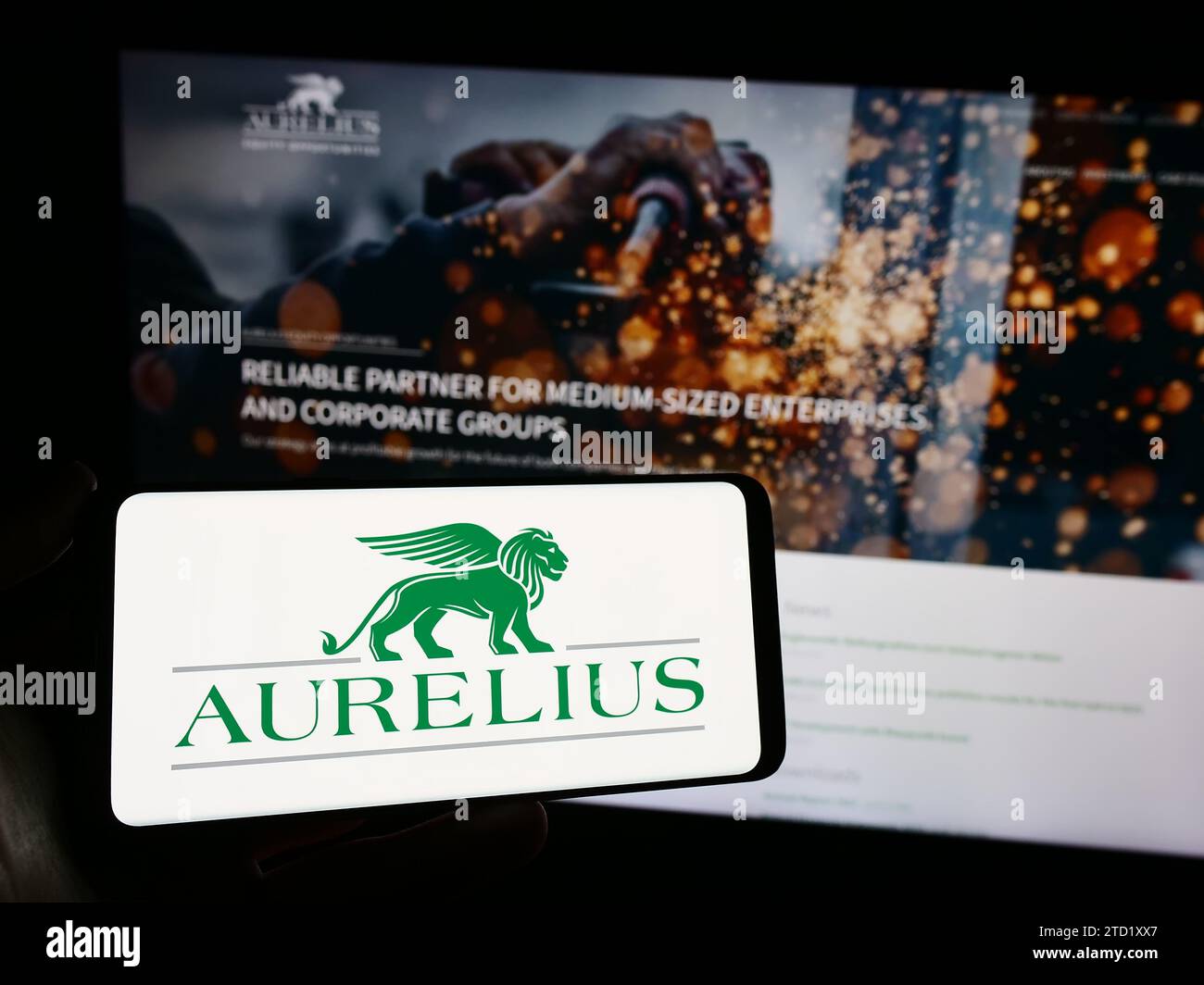 Aurelius logo hi-res stock photography and images - Alamy