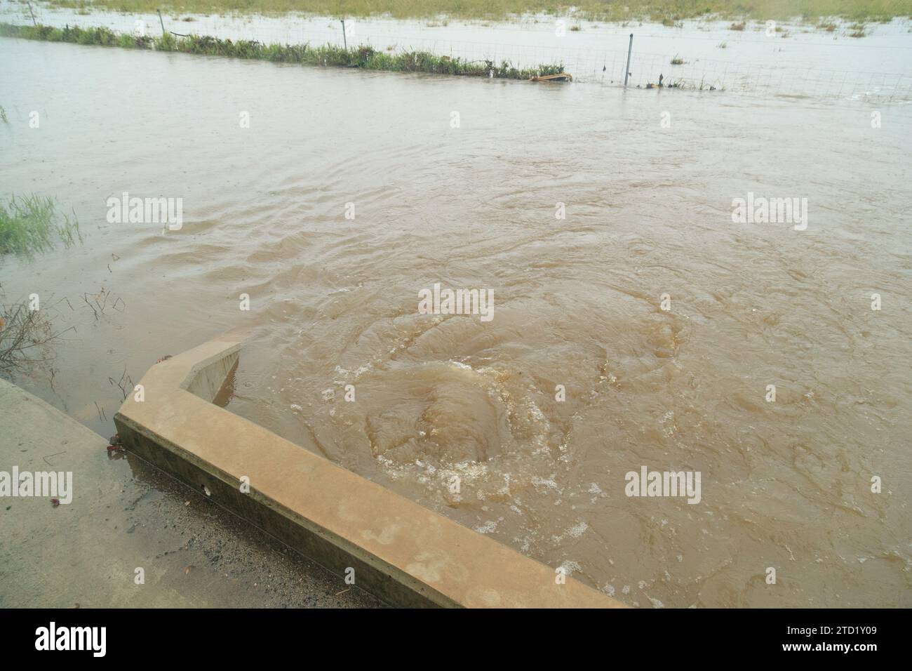 December 15, 2023, Cairns, Queensland, Australia: Storm water drains ...
