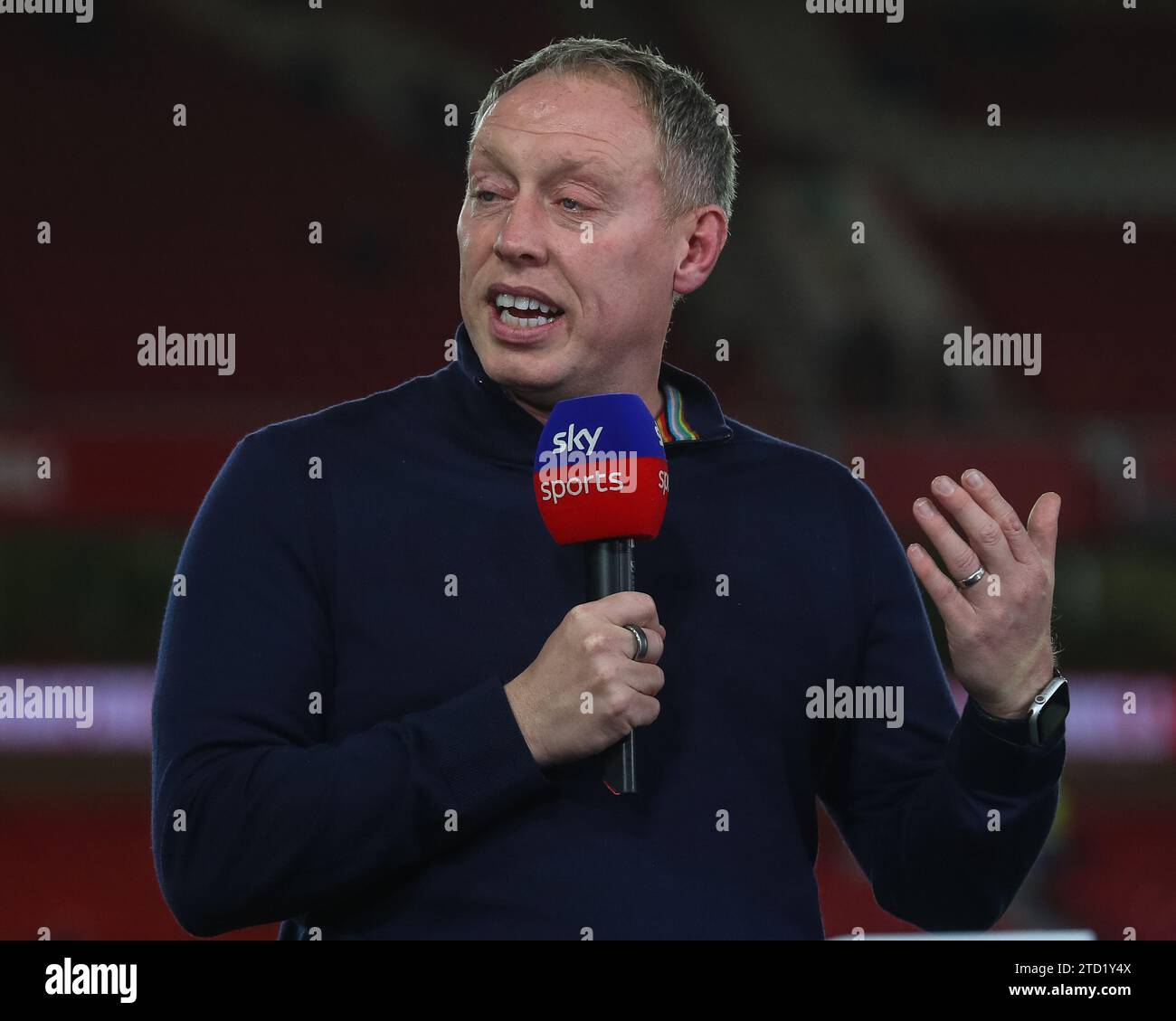 Steve Cooper manager of Nottingham Forest speaks to Sky Sports Football ...