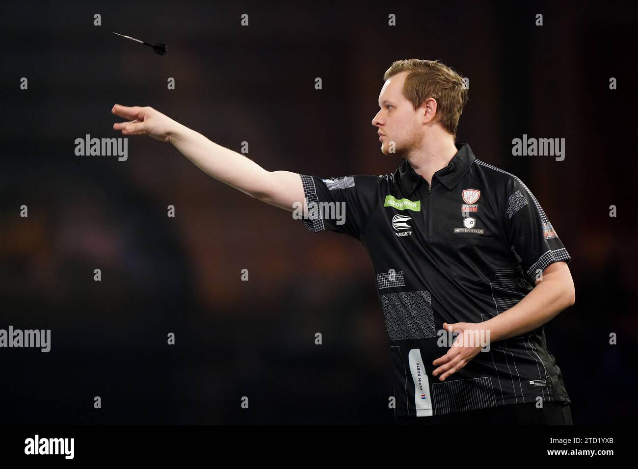 Kevin Doets in action against Stowe Buntz (not pictured) on day one of ...