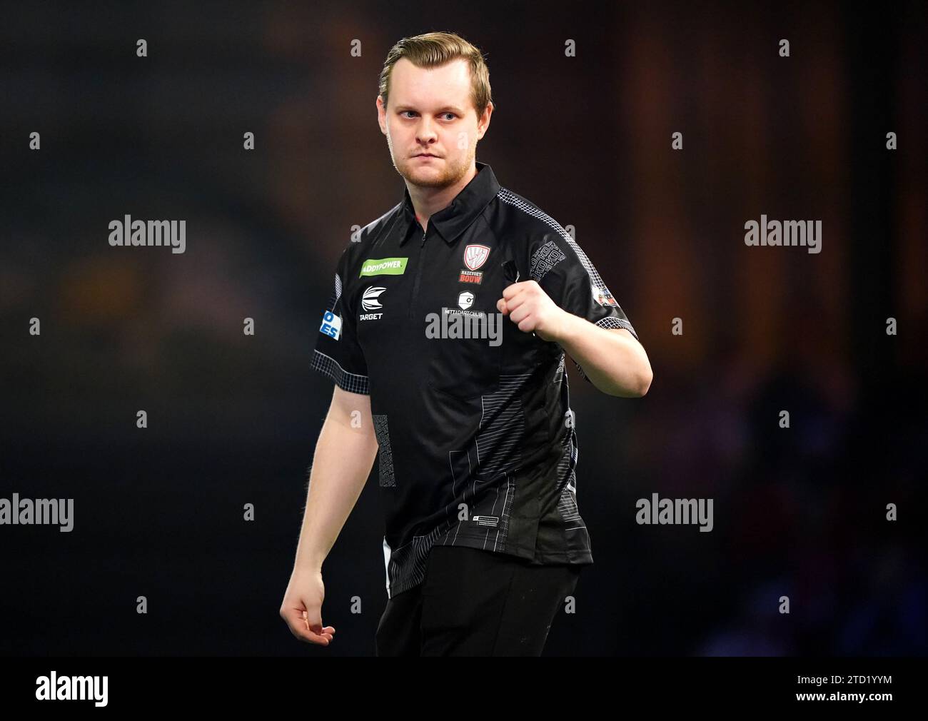 Kevin Doets in action against Stowe Buntz (not pictured) on day one of ...