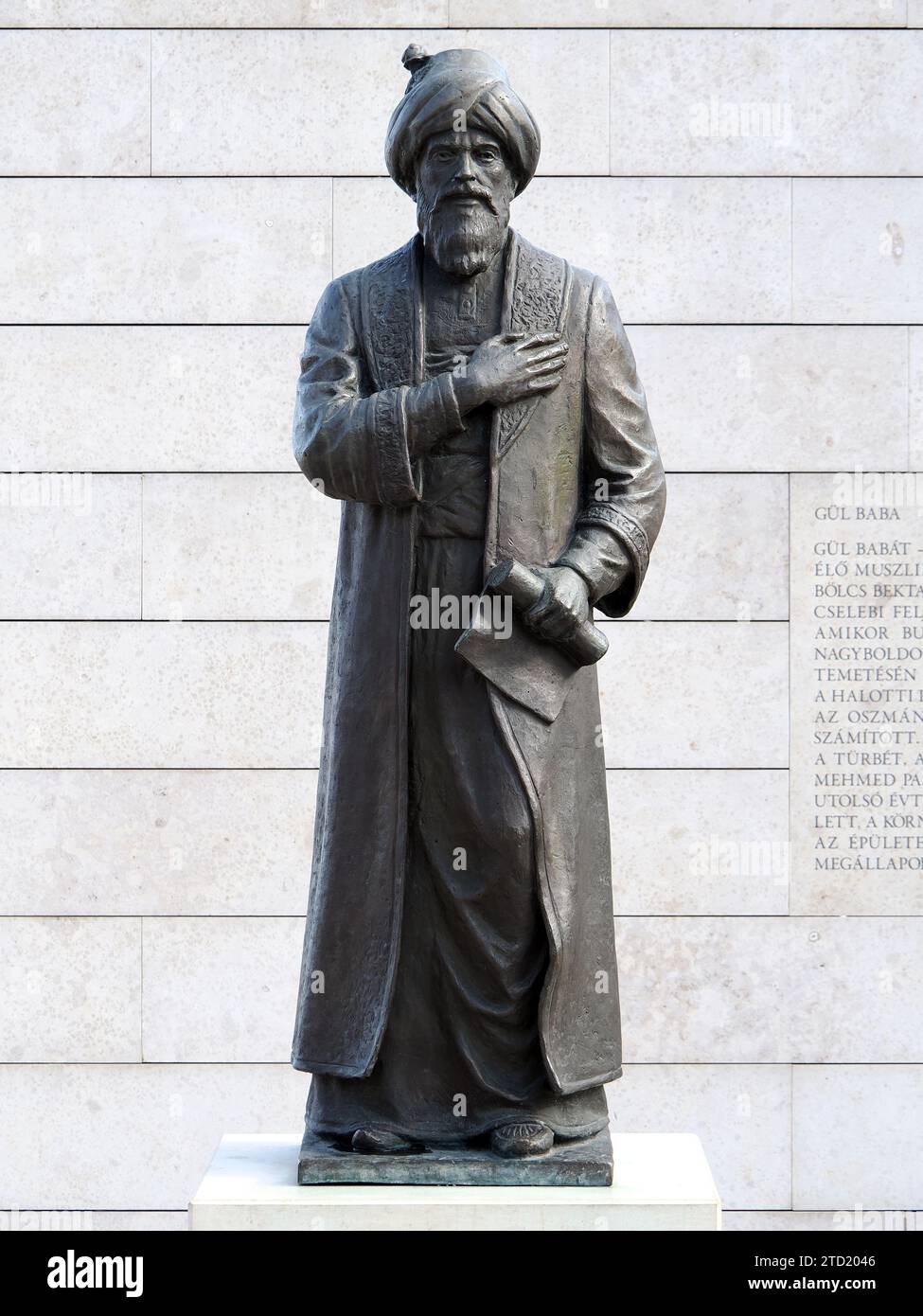 Statue of Gül Baba (Jafer), near Tomb of Gül Baba, District II, Buda ...