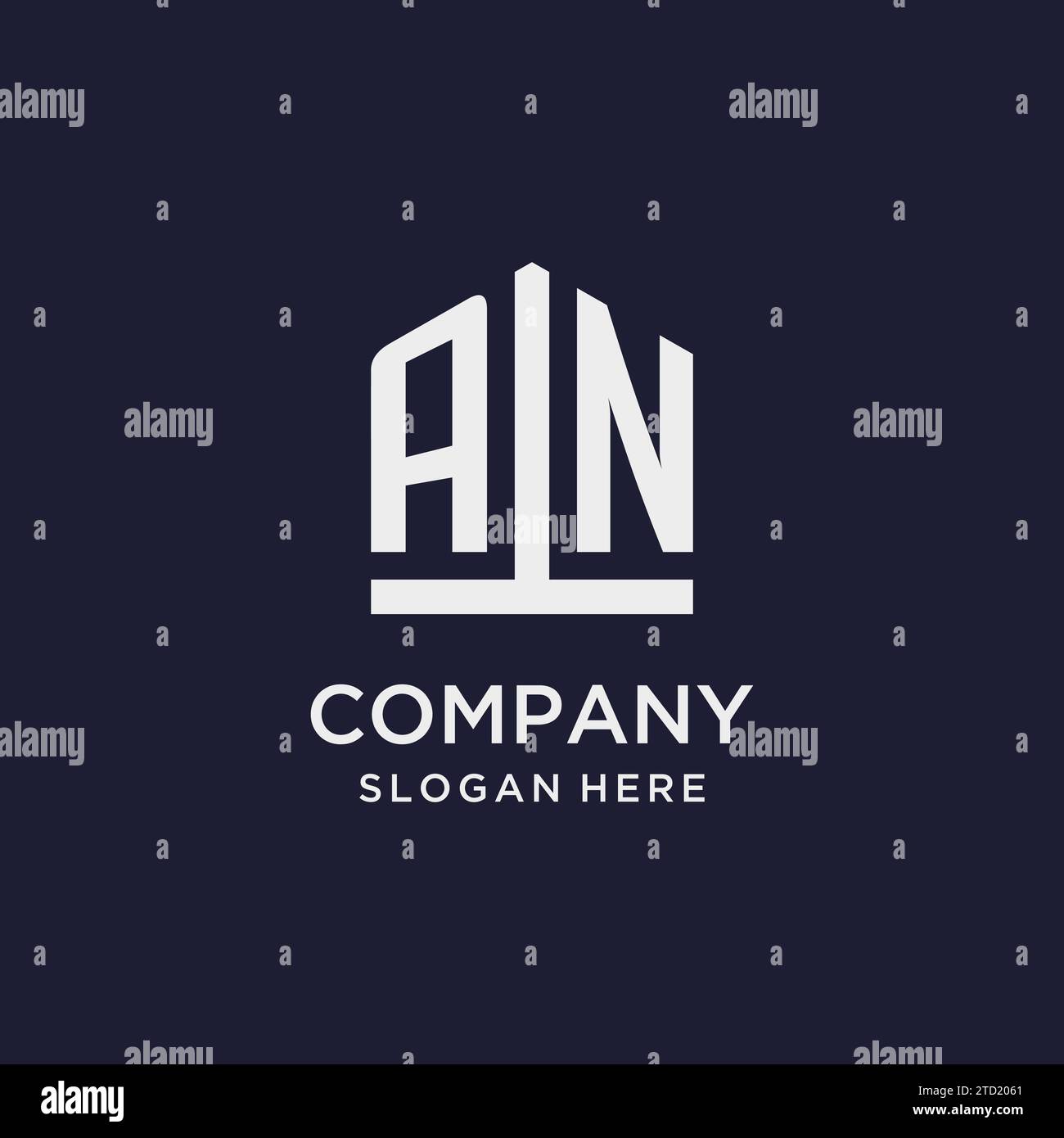 Pentagon logo hi-res stock photography and images - Alamy