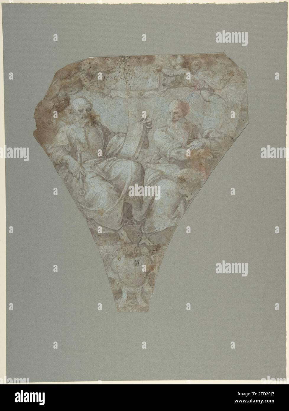 Study for a Pendentive: Figures of Saint Peter and Saint Paul 1917 by ...