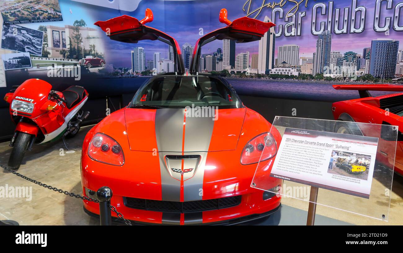 San Diego Automotive Museum Stock Photo - Alamy