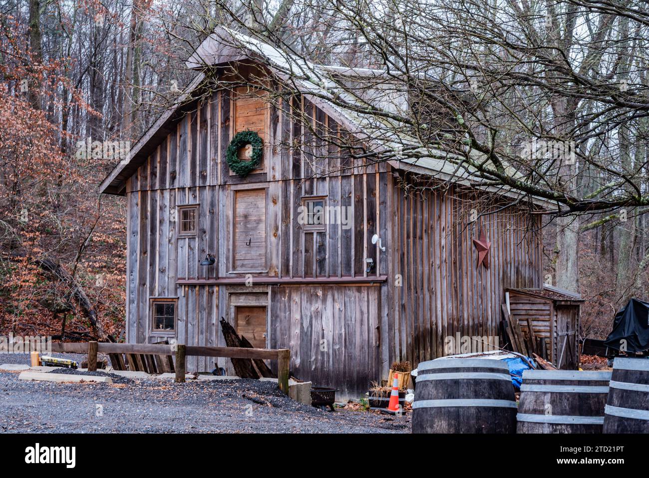 Old Mill in Monkton Maryland USA Stock Photo - Alamy