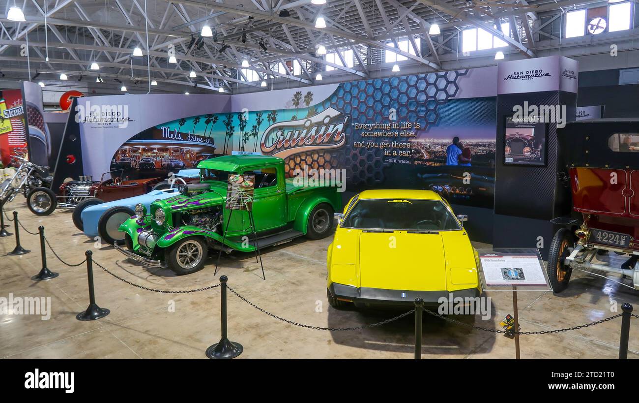 San Diego Automotive Museum Stock Photo - Alamy