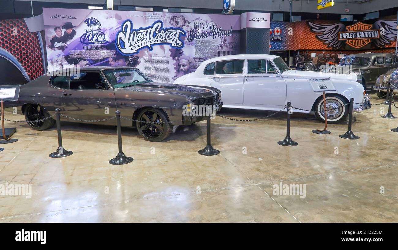 San Diego Automotive Museum Stock Photo - Alamy