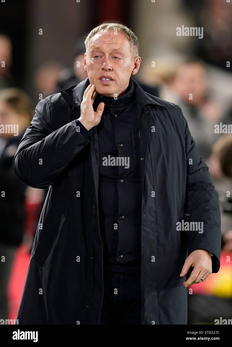 Nottingham, England, 15th December 2023. Steve Cooper manager of ...