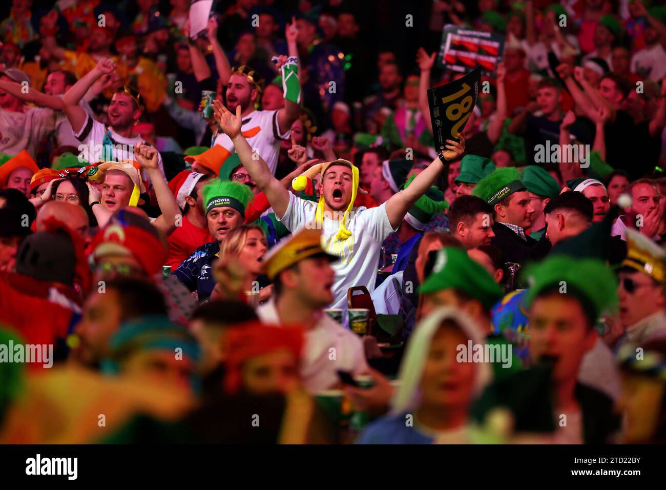 15th December 2023 Alexandra Palace London England 202324 Pdc Paddy Power World Darts