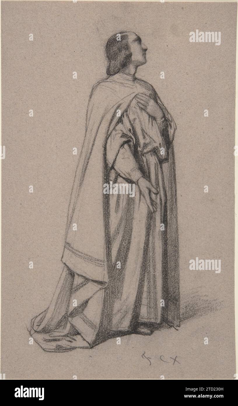 Standing Figure of a Robed Man 1960 by Francois-Claudius Compte-Calix ...