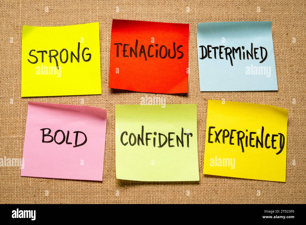 inspirational power words - strong, tenacious, determined, bold ...