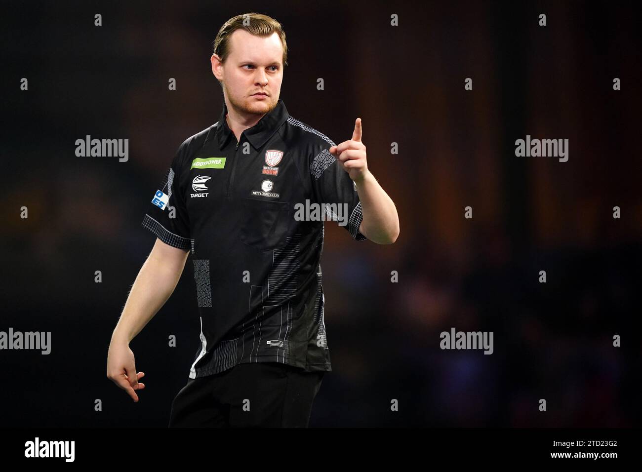 Kevin Doets in action against Stowe Buntz (not pictured) on day one of ...