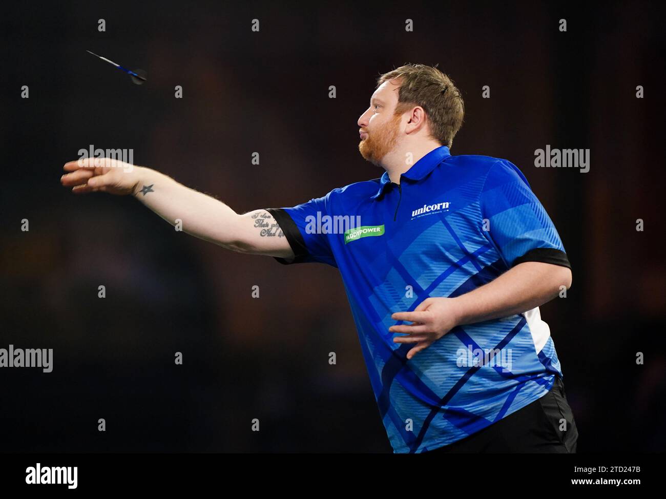 Cameron Menzies in action against Rusty-Jake Rodriguez (not pictured ...