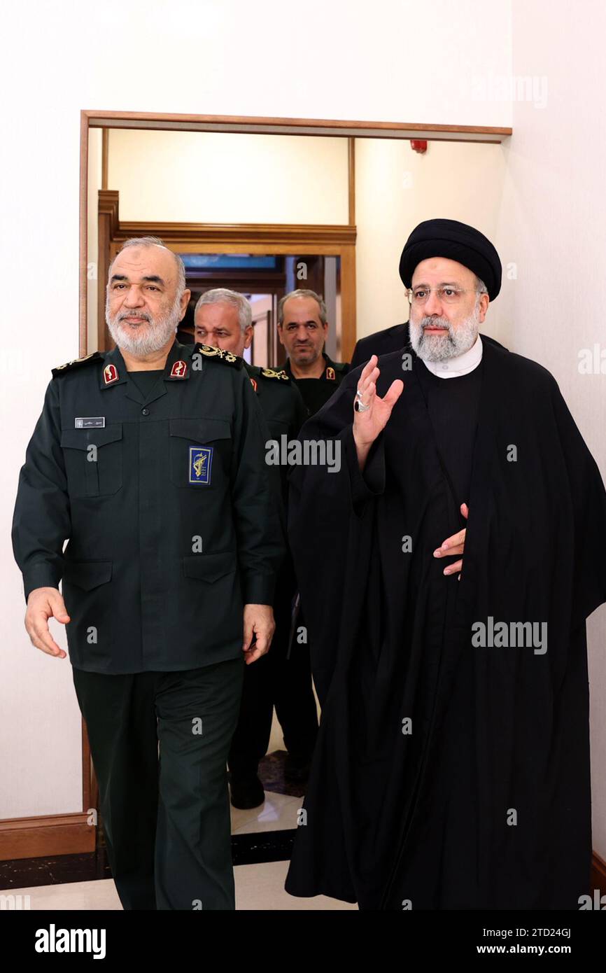 Tehran, Iran. December 15, 2023, Tehran, Iran: Iranian President ...