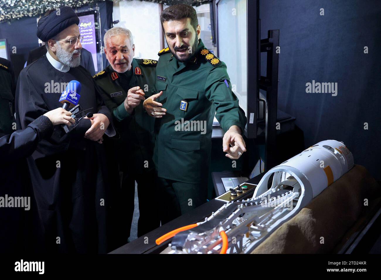 Tehran, Iran. December 15, 2023, Tehran, Iran: Iranian President ...