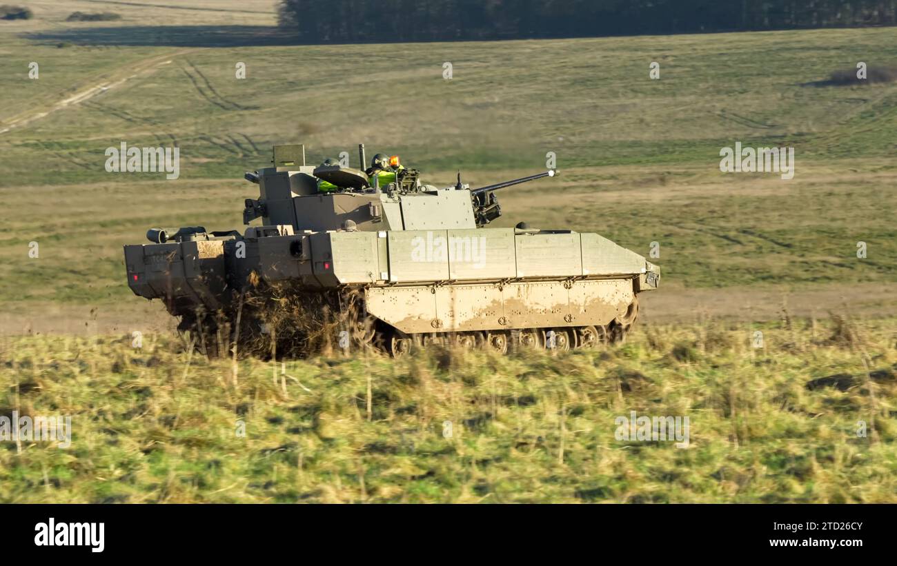 Ajax armoured fighting vehicle hi-res stock photography and images - Alamy