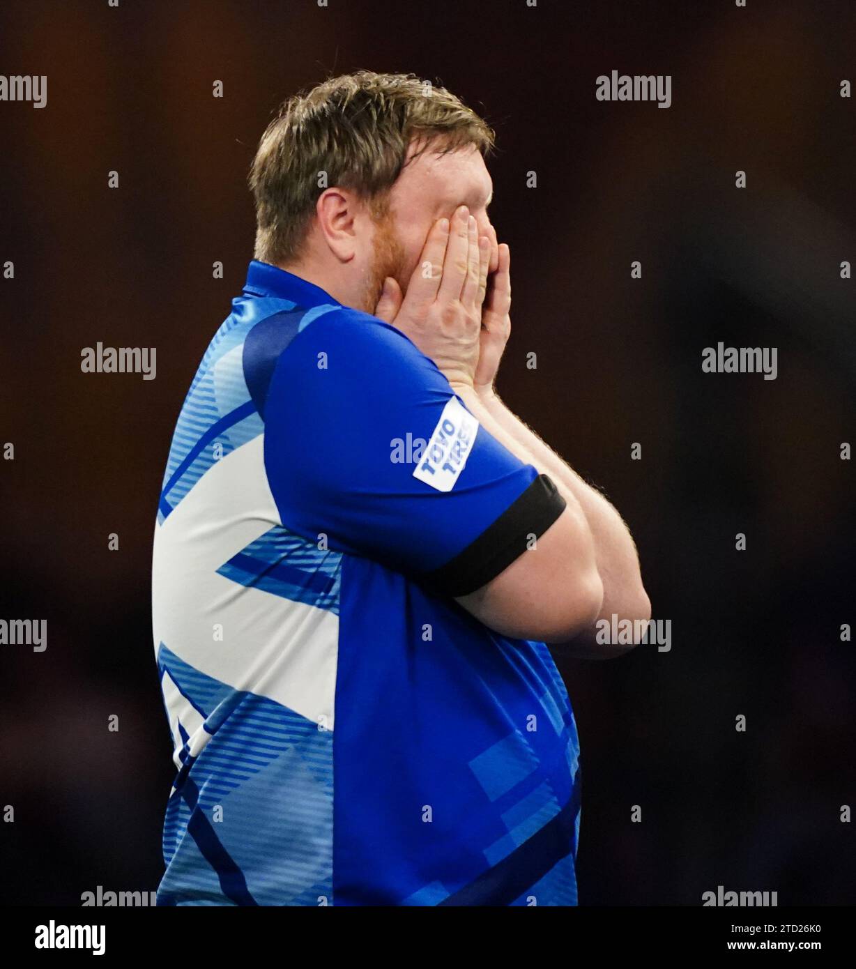 Cameron Menzies reacts after beating Rusty-Jake Rodriguez (not pictured ...