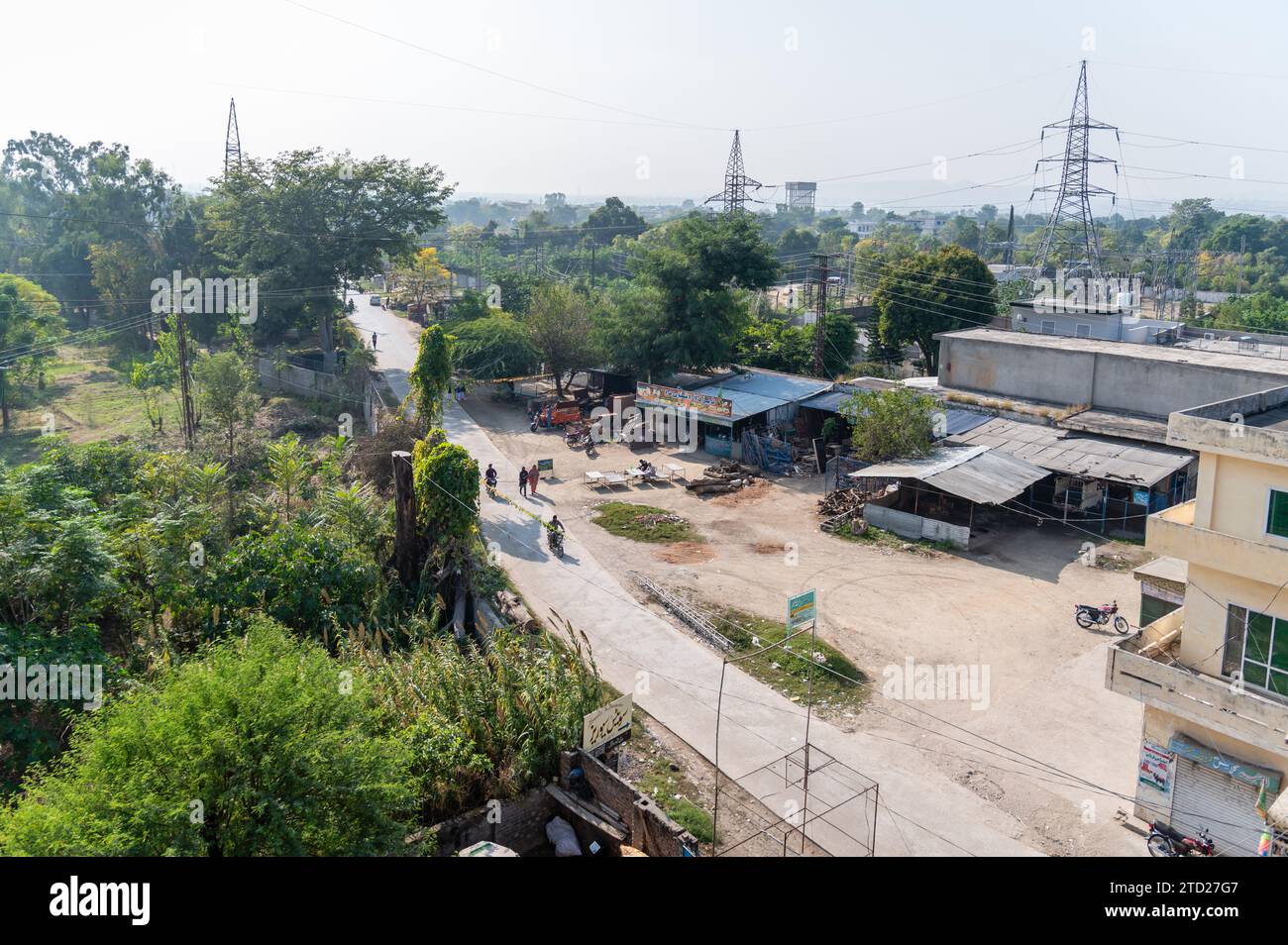 Scene in Mangla, Pakistan Stock Photo - Alamy