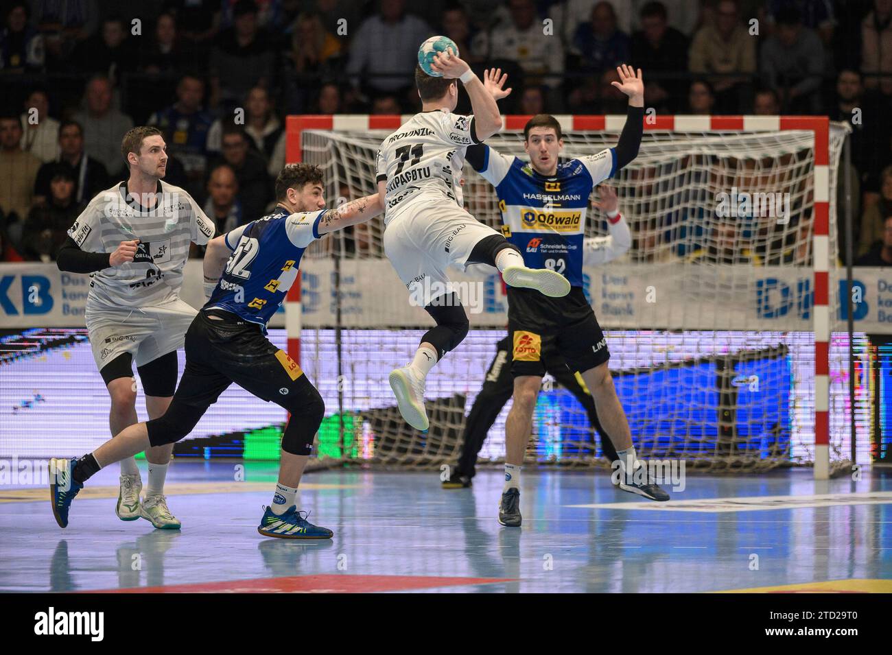 Justin Kurch (Kreis, THSV Eisenach, #52), Elias Ellefsen a Skipagotu ...