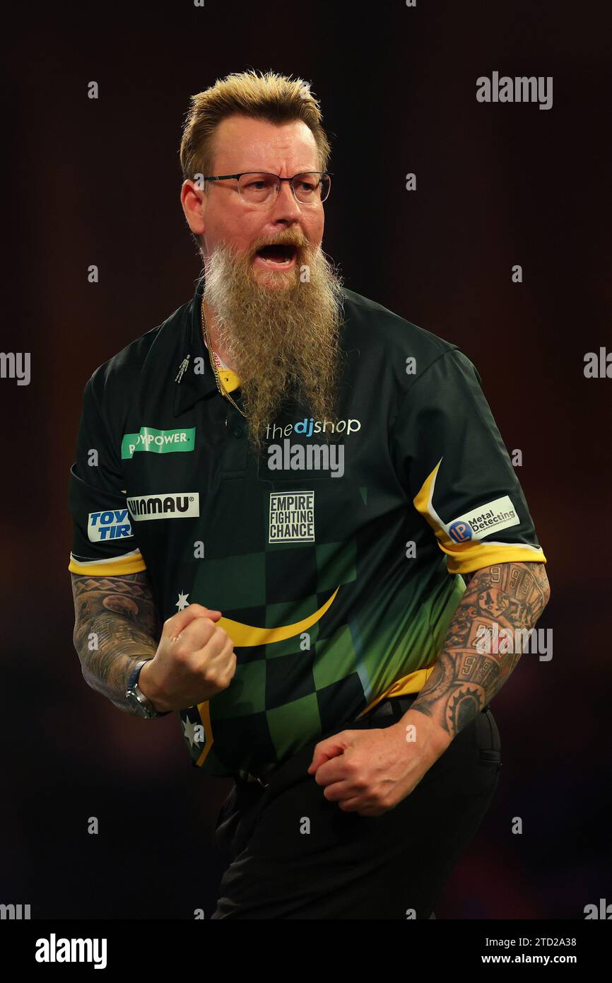 15th December 2023, Alexandra Palace, London, England; 2023/24 PDC ...