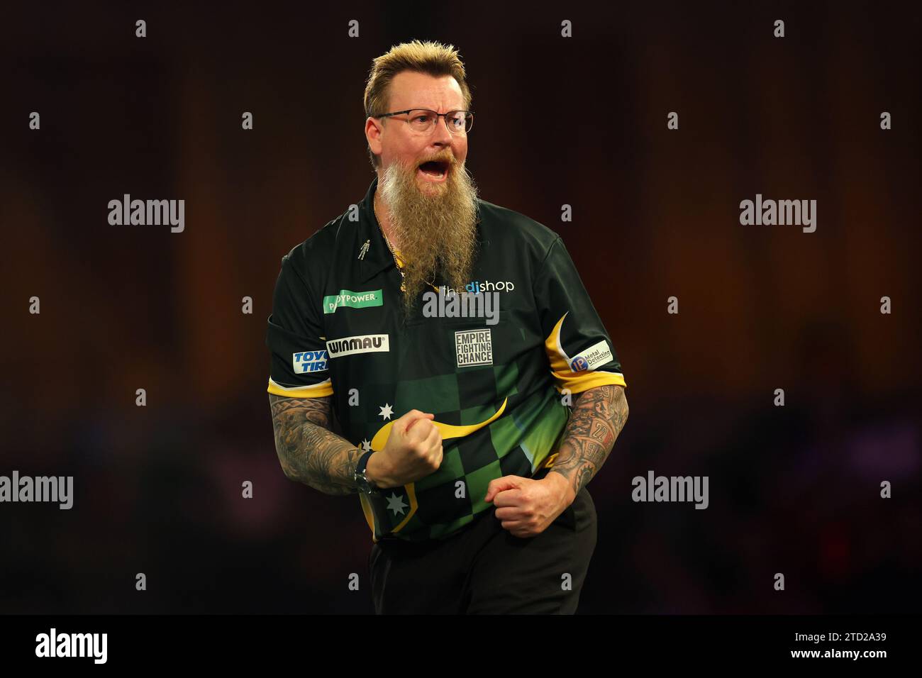 15th December 2023, Alexandra Palace, London, England; 2023/24 PDC ...