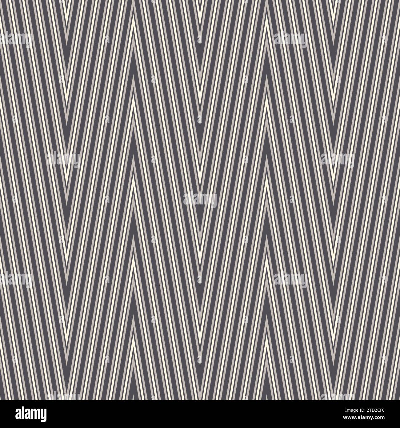 Seamless chevron geometric pattern. Zig zag endless swatch. Simple ...