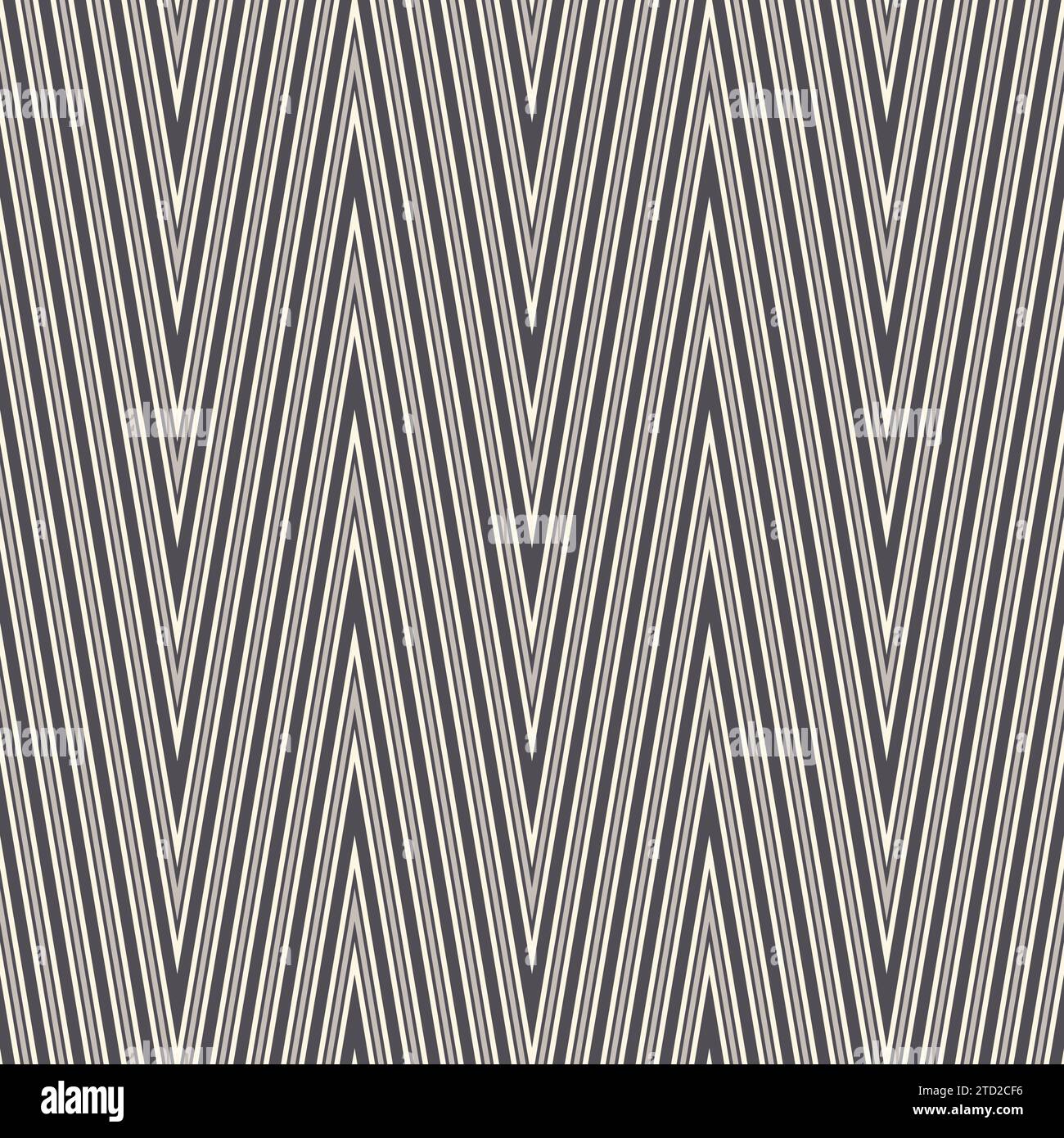 Seamless zig zag pattern. Chevron geometric endless swatch. Simple ...