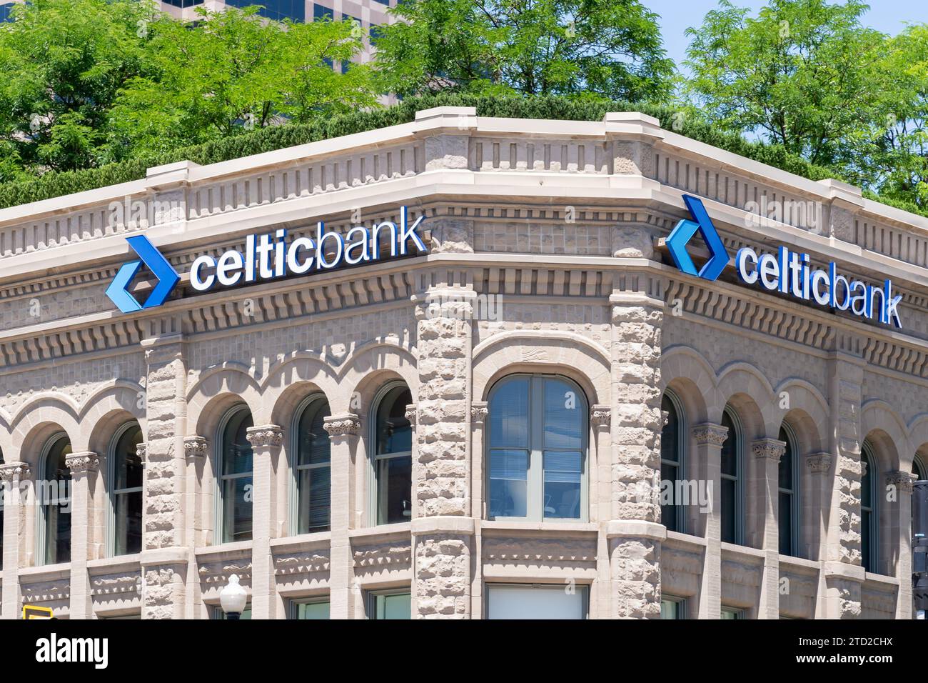 Celtic Bank headquarters in Salt Lake City, Utah, USA Stock Photo - Alamy