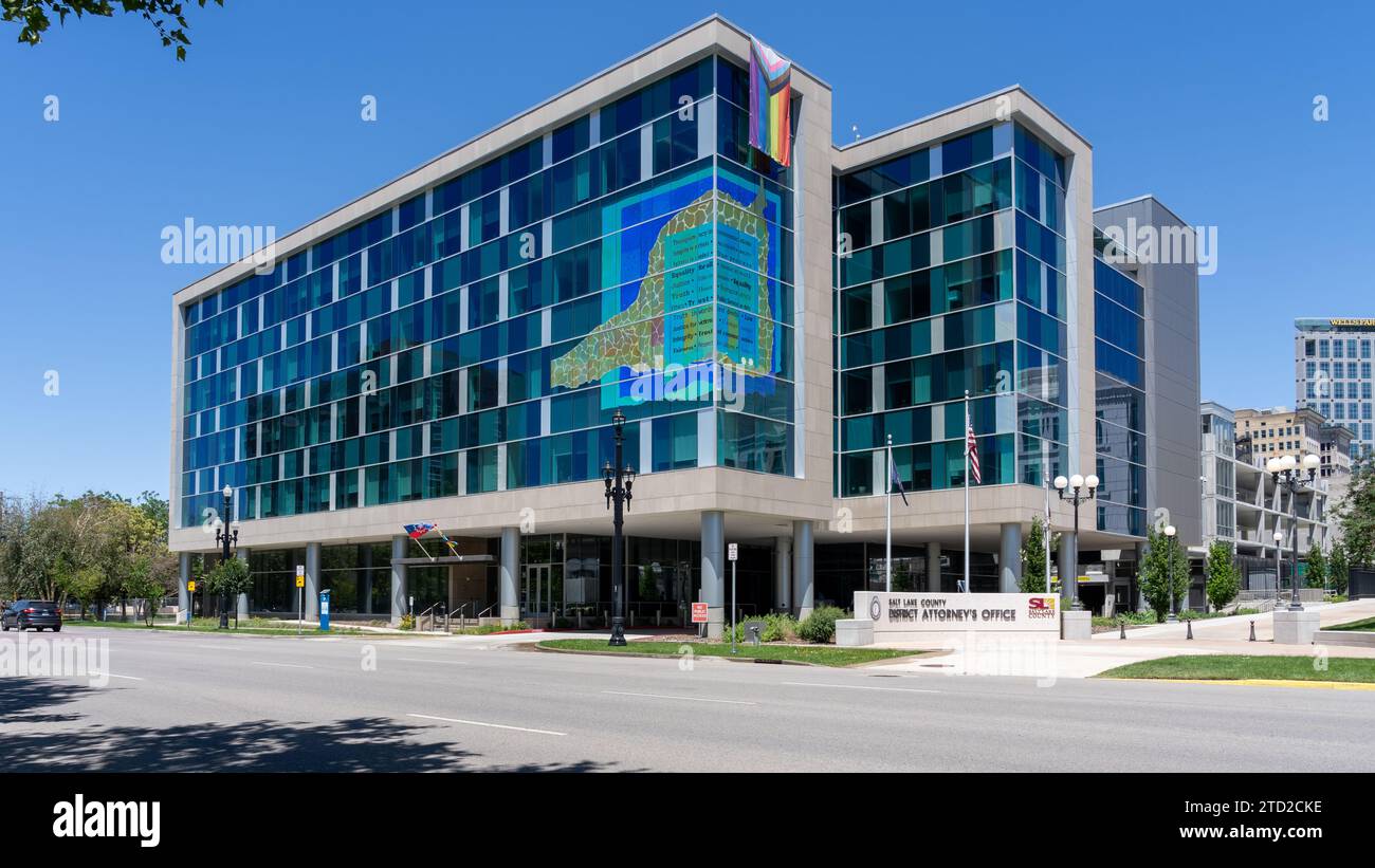 Salt Lake County District Attorney Office Building in Salt Lake City ...