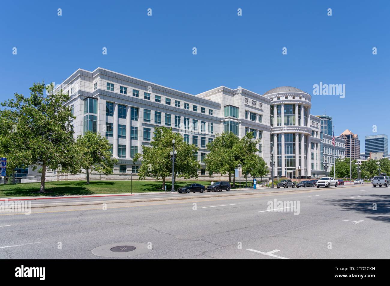 Scott M. Matheson Courthouse in Salt Lake City, Utah, USA Stock Photo ...