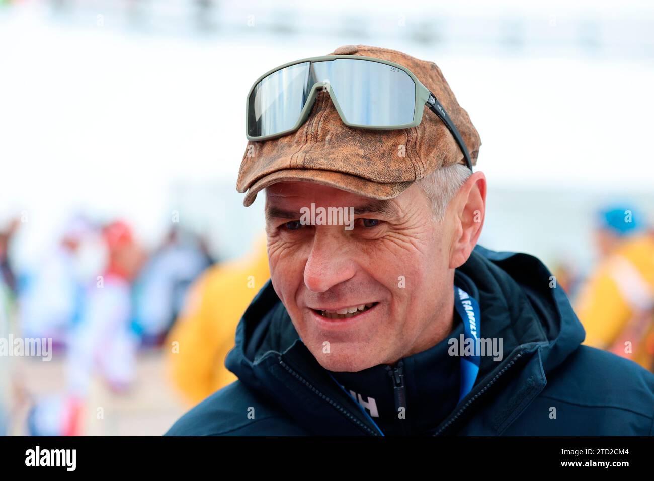 Jürg Capol, ehemaliger Schweizer National-Skilangläufer beim IBU ...